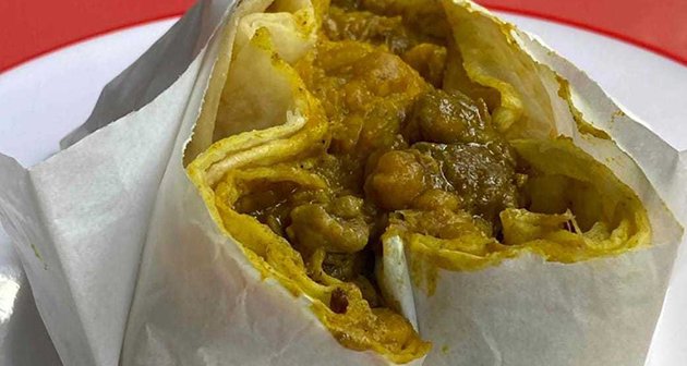 J$3,999 for 2 Dhalpuri Roti Wraps or 'Bussup Shot' Roti with Boneless ...